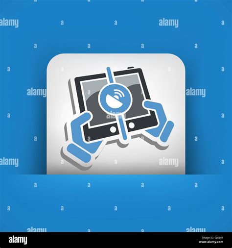 Mobile Connection Icon Stock Vector Image And Art Alamy