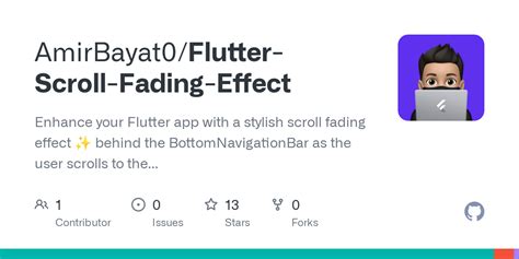 GitHub AmirBayat0 Flutter Scroll Fading Effect Enhance Your Flutter