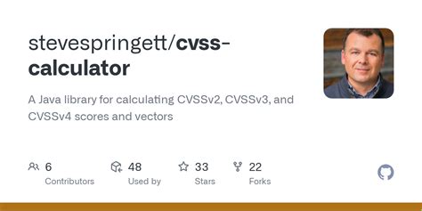 GitHub Stevespringett Cvss Calculator A Java Library For Calculating CVSSv CVSSv And