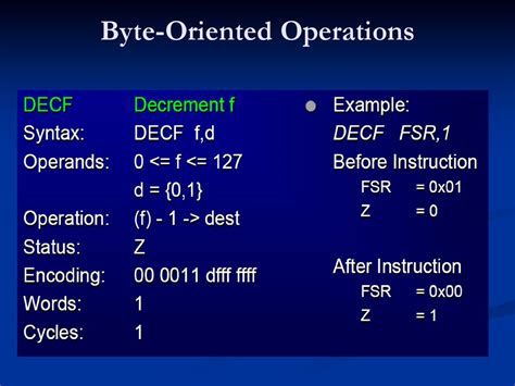 Instruction Set Ppt Download