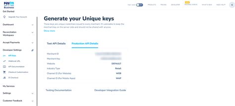 Onboarding Via Paytm Dashboard