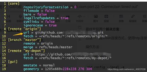 Git问题：解决“sshconnect To Host Port 22 Connection Timed Out