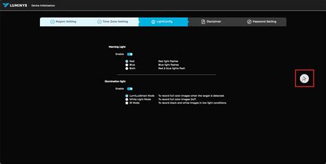 IPC Initializing Cameras Luminys WIKI