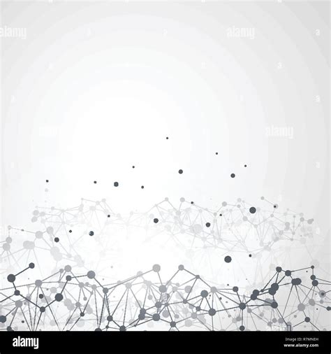 Black And White Modern Minimal Style Cloud Computing Networks Structure Communications Concept