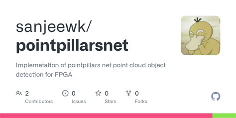GitHub Sanjeewk Pointpillarsnet Implemetation Of Pointpillars Net Point Cloud Object