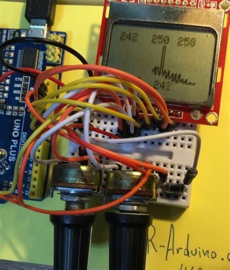 osciloscópio com arduino como montei meu quase osciloscópio