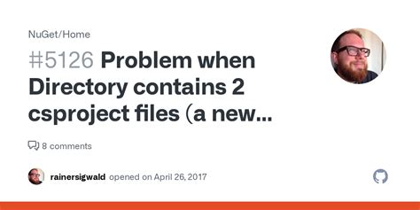 Problem When Directory Contains 2 Csproject Files A New One And A Old