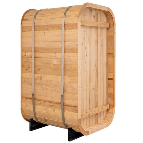 Solo Outdoor Sauna 1 Person Redwood Outdoors