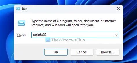 How To Open And View System Information Panel In Windows 11
