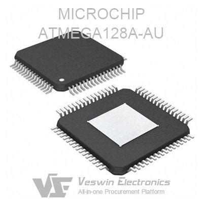 ATMEGA A AU MICROCHIP ATMEL AVR Veswin Electronics Limited