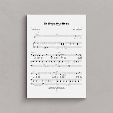 He Hears Your Heart Tyler Castleton