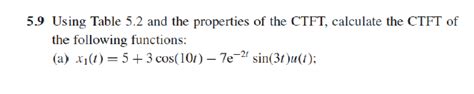 solved 5 4 ﻿using the partial fraction method calculate the