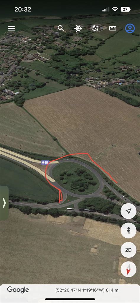 I Failed My Test Because I Took This Roundabout In The Left Lane Should That Have Been A Major