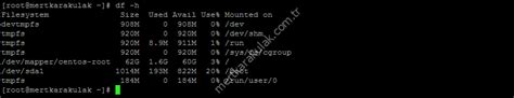 linux sistemler Üzerinde lvm disk genişletme mert karakulak