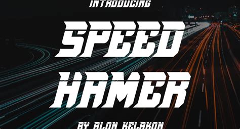 Speed Hamer Decorative Ft Block Font And Boxy Envato