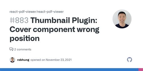 Thumbnail Plugin Cover Component Wrong Position · Issue 883 · React Pdf Viewerreact Pdf