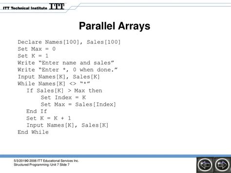 Data Structures 532019© 2006 Itt Educational Services Inc Ppt Download