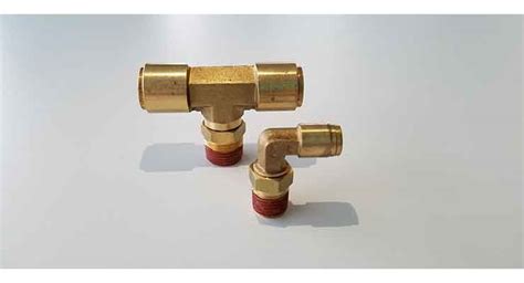 Dot Approved Push In Brass Fittings Fluid Power World