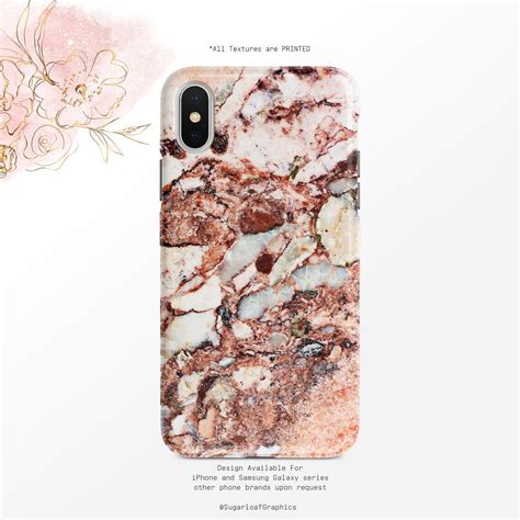 Marble Granite Phone Case Abstract Art Iphone Case Samsung Etsy