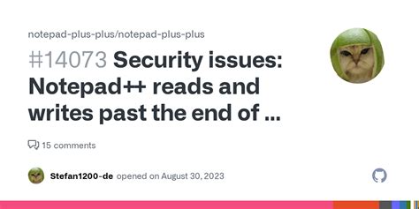 Security Issues Notepad Reads And Writes Past The End Of A Buffer Bounds On Opening A Crafted