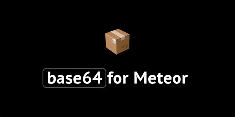 Github Veliovgroupmeteor Base64 Replacement Enhanced Performance