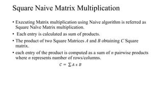 Matrixmultiplicationparallel Ppsx