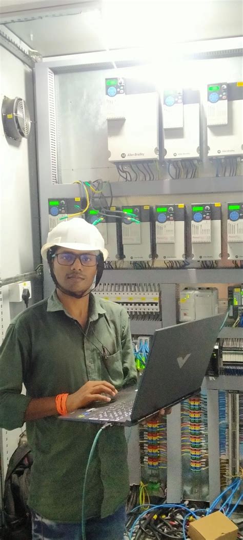 upendra kumar jaiswal on linkedin project plc hmi vfd