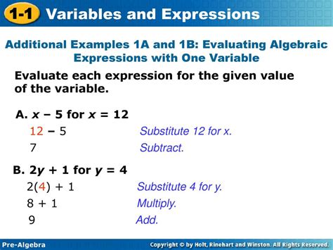 Variables And Expressions Ppt Download