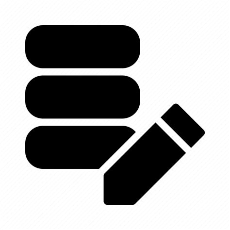 Access Data Database Edit Icon Download On Iconfinder