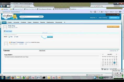 Layer 7 Salesforce Integration Video Demo Youtube