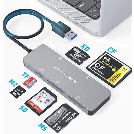Integral All In One Multi USB Memory Card Reader Adapter Plug Play And Compatible With