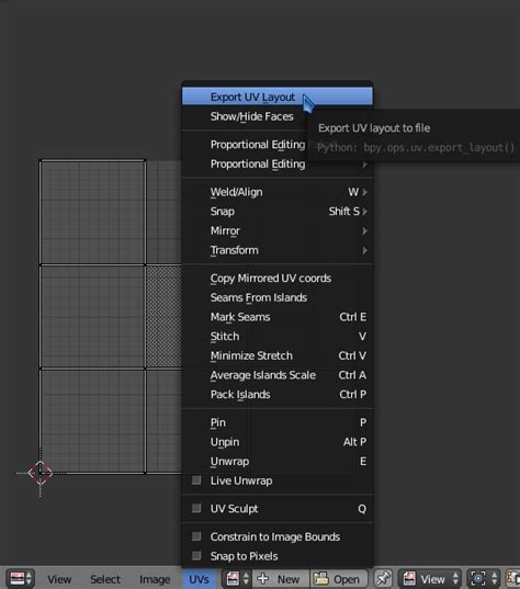Texturing Extracting A UV Layout Blender Stack Exchange