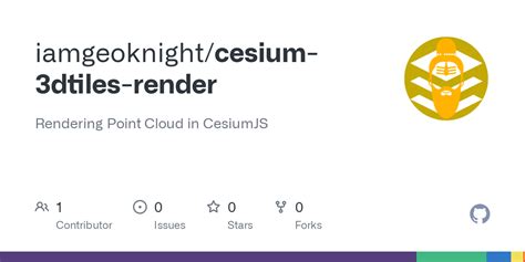 github iamgeoknight cesium 3dtiles render rendering point cloud in