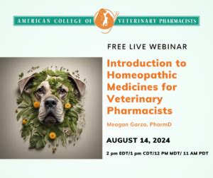 Live Webinar Introduction To Homeopathic Medicines For Veterinary