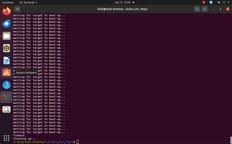 Issue With Waiting For Target To Boot Up Error While Flashing