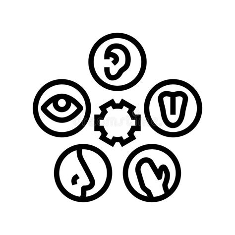 Sensory Integration Icon Stock Illustrations 89 Sensory Integration