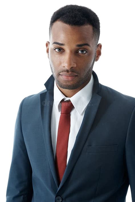 Fashion Serious And Portrait Of Black Man In Studio With Elegant