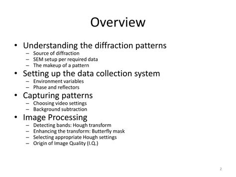 Ppt Understanding The Tsl Ebsd Data Collection System Powerpoint