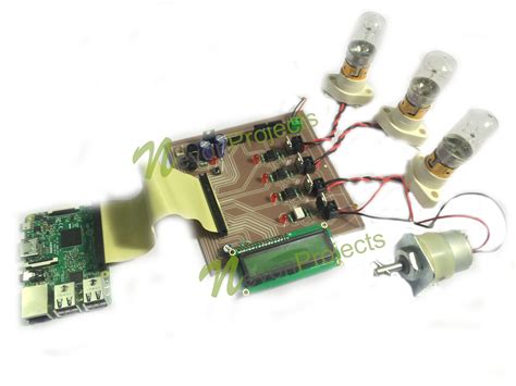 Block Diagram Of Home Automation System Using Raspberry Pi A