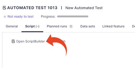 Working With The Script Builder