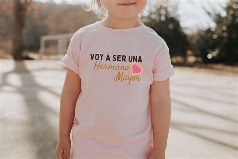 Voy A Ser Una Hermana Mayor I M Going To Be A Big Etsy