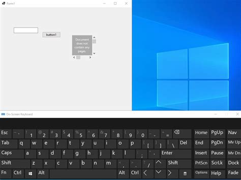 The Printpreviewcontrol Control Have No Dotted Rectangle When Using