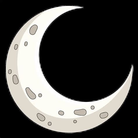 How To Draw A Crescent Moon Step By Step