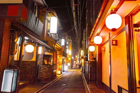 Pontocho Alley In Kyoto See Japans Geisha Lanterns And Hidden