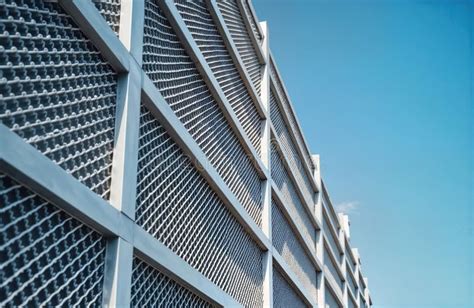Lattice Metal Building Facade