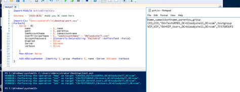 Create Users In Ad And Add Them To Groups 9 By Neally Programming