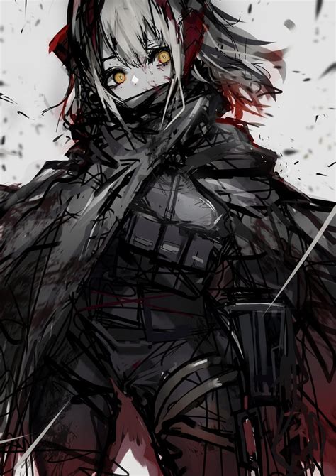 W Arknights Drawn By Chuhaibane Danbooru