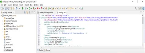 Maven Profile Customizing The Build Of Different Environments