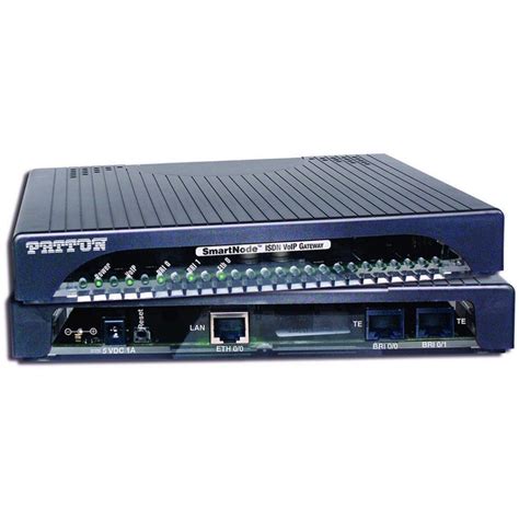 patton smartnode sn 4120 per convertire 2 isdn in 4 canali voip 4120