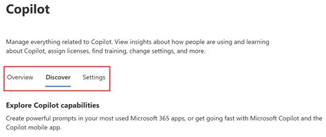 Microsoft Admin Center Scenarios That Configure Copilot Microsoft Learn